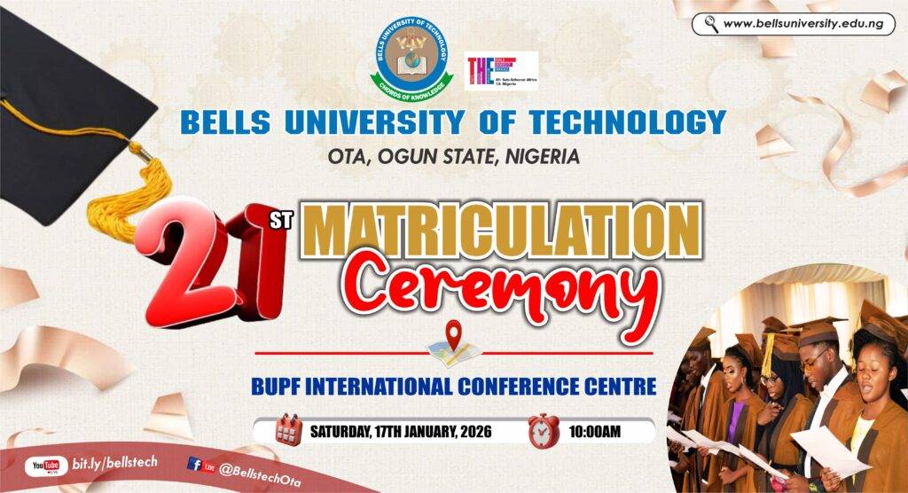 BELLS UNIVERSITY OF TECHNOLOGY Only the best is good for bells